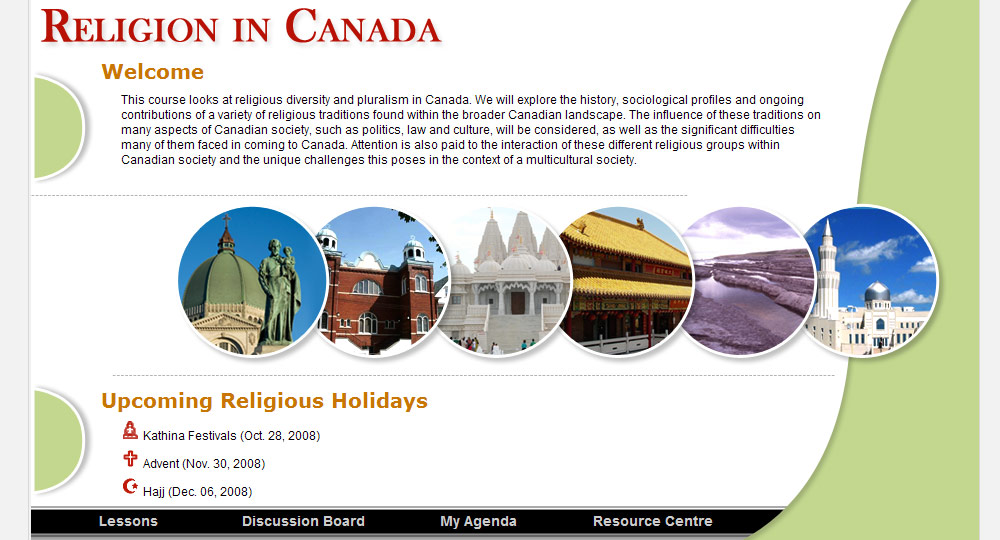 eConcordia - RELI 375 - Religion in Canada